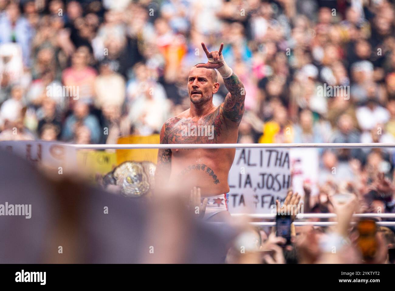 Cm punk aew hi-res stock photography and images - Alamy