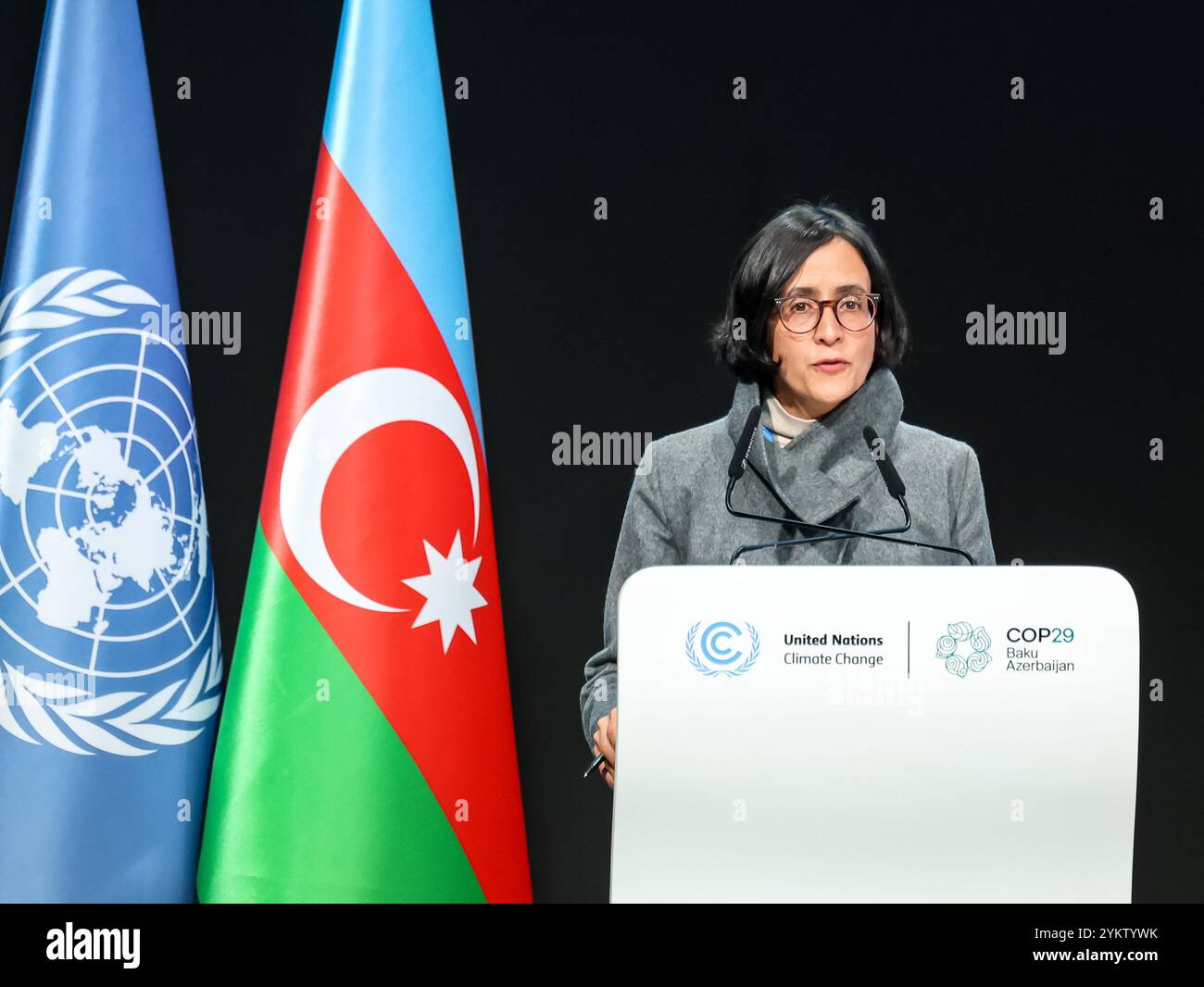 Baku, Azerbaijan. 19th Nov, 2024. María Susana Muhamad González Minister of Environment and ...