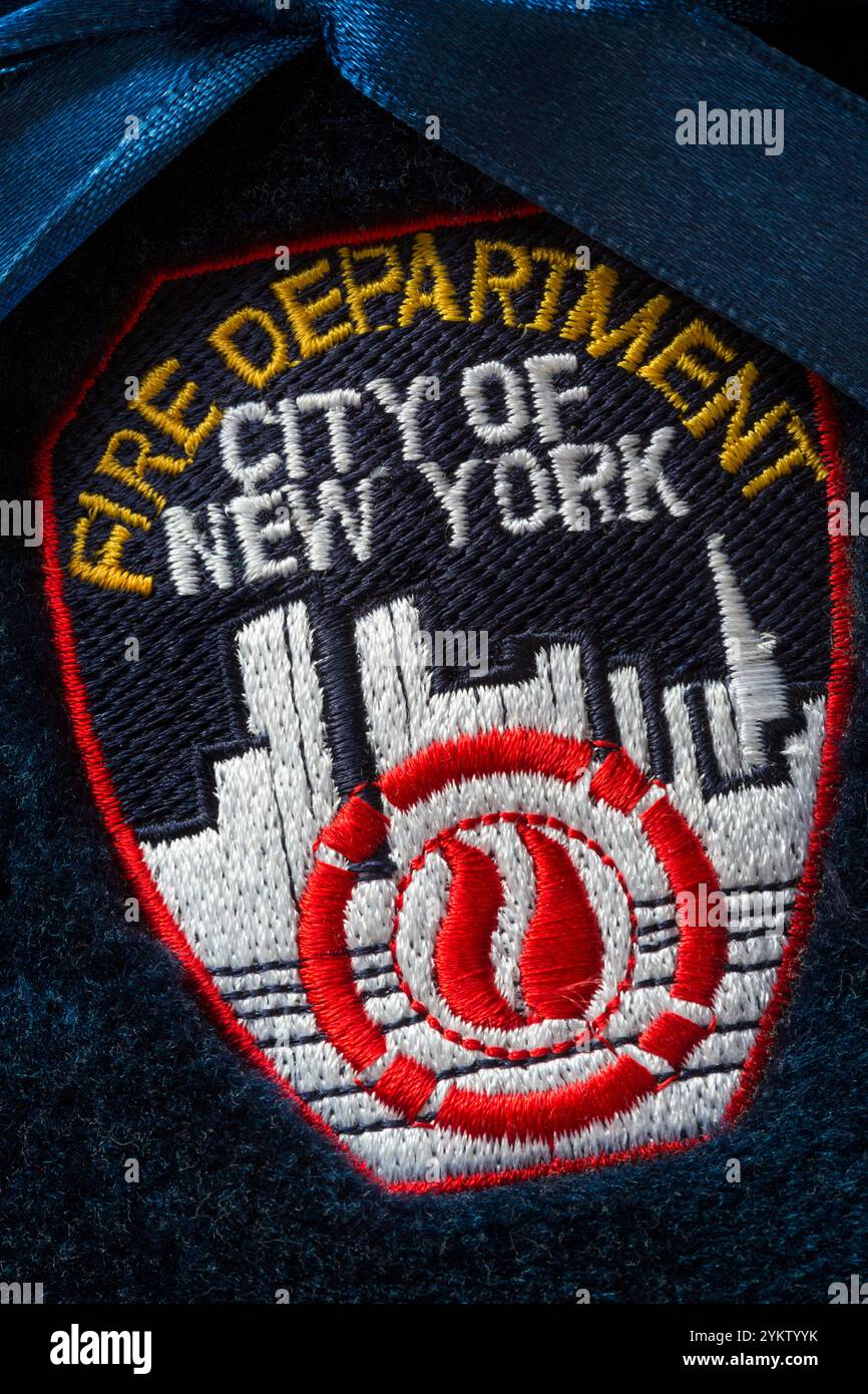 Fire Department City of New York badge on teddy bear toy sold to help ...