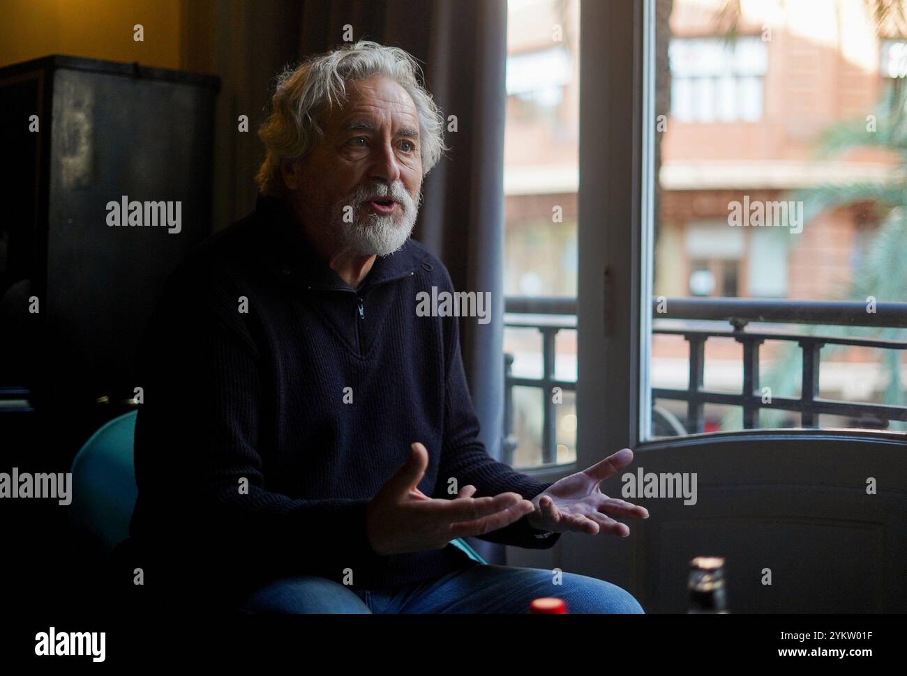 The writer Manuel Rivas, winner of the National Prize for Literature ...