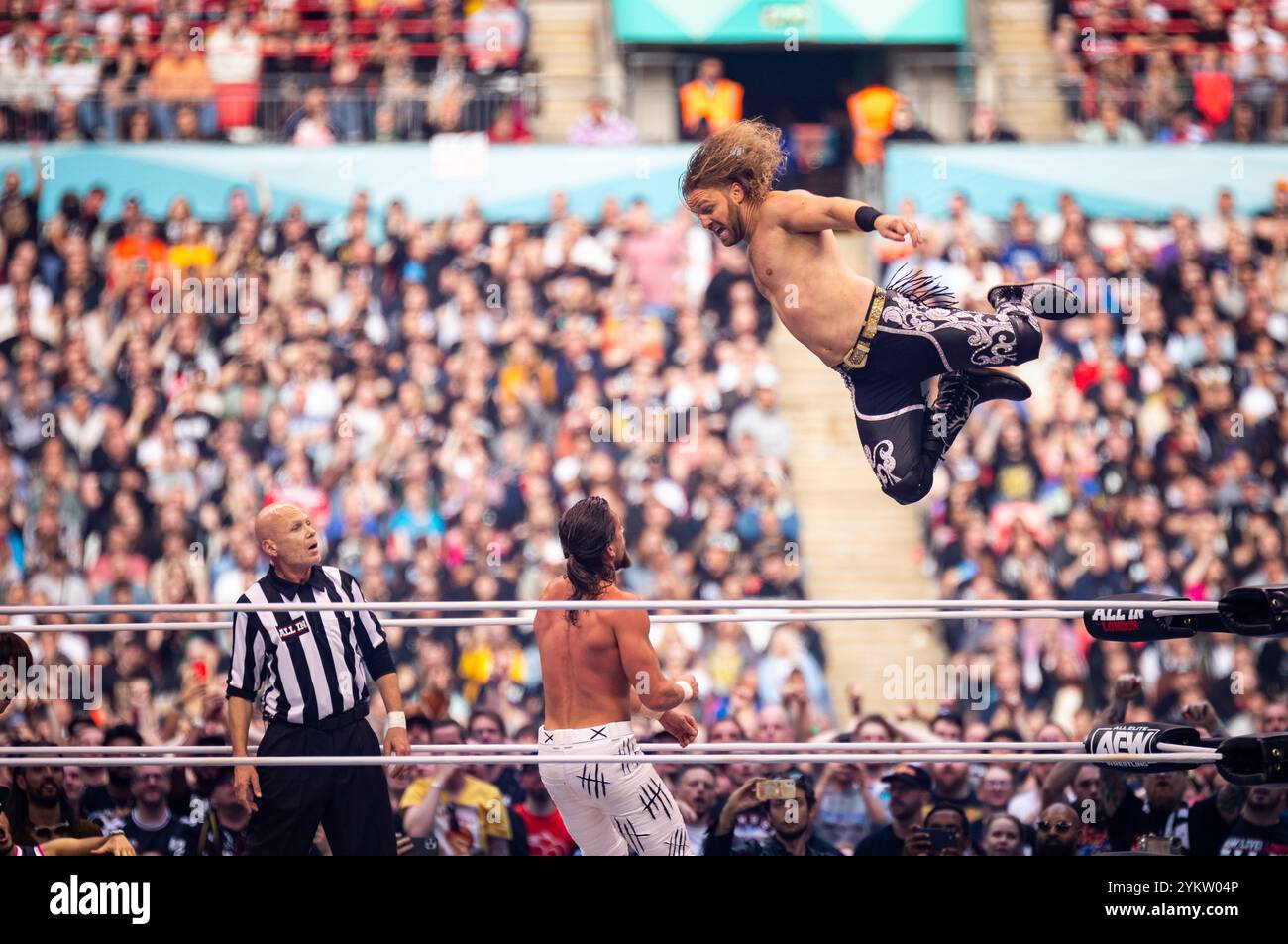 Adam page wrestling hi-res stock photography and images - Alamy