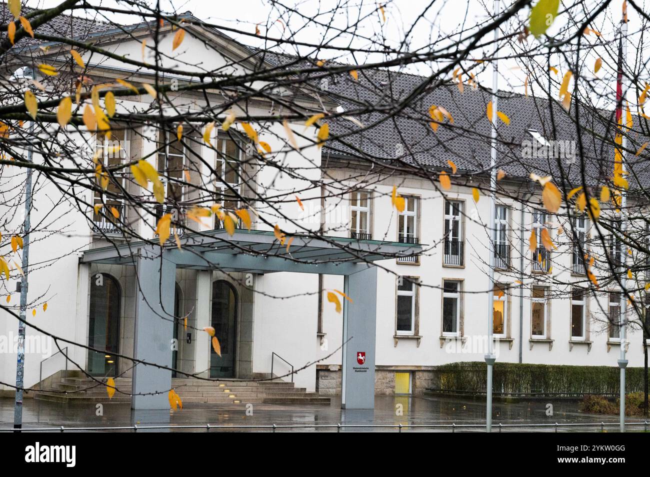 Hanover, Germany. 19th Nov, 2024. The building of the State Chancellery ...