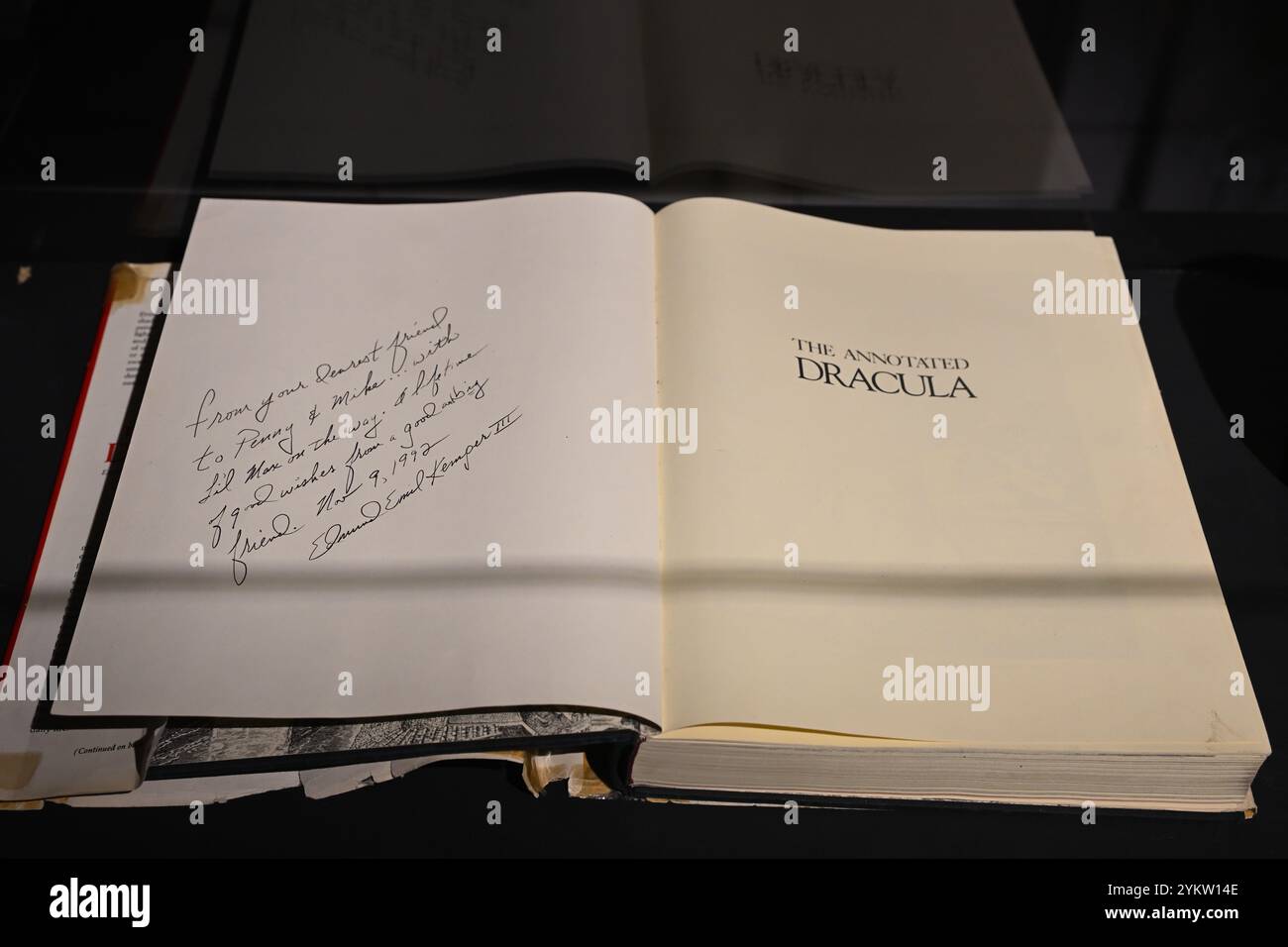 First edition of the book the “Annotated Dracula” from 1975 - Edmund ...