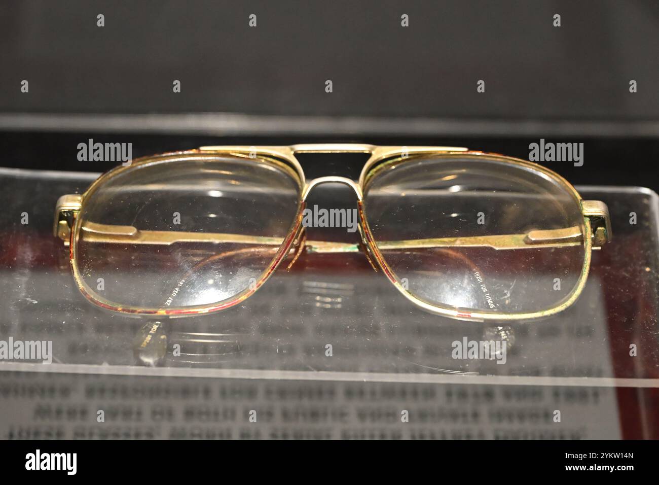 Glasses belonging to the serial killer Jeffrey Dahmer Stock Photo - Alamy