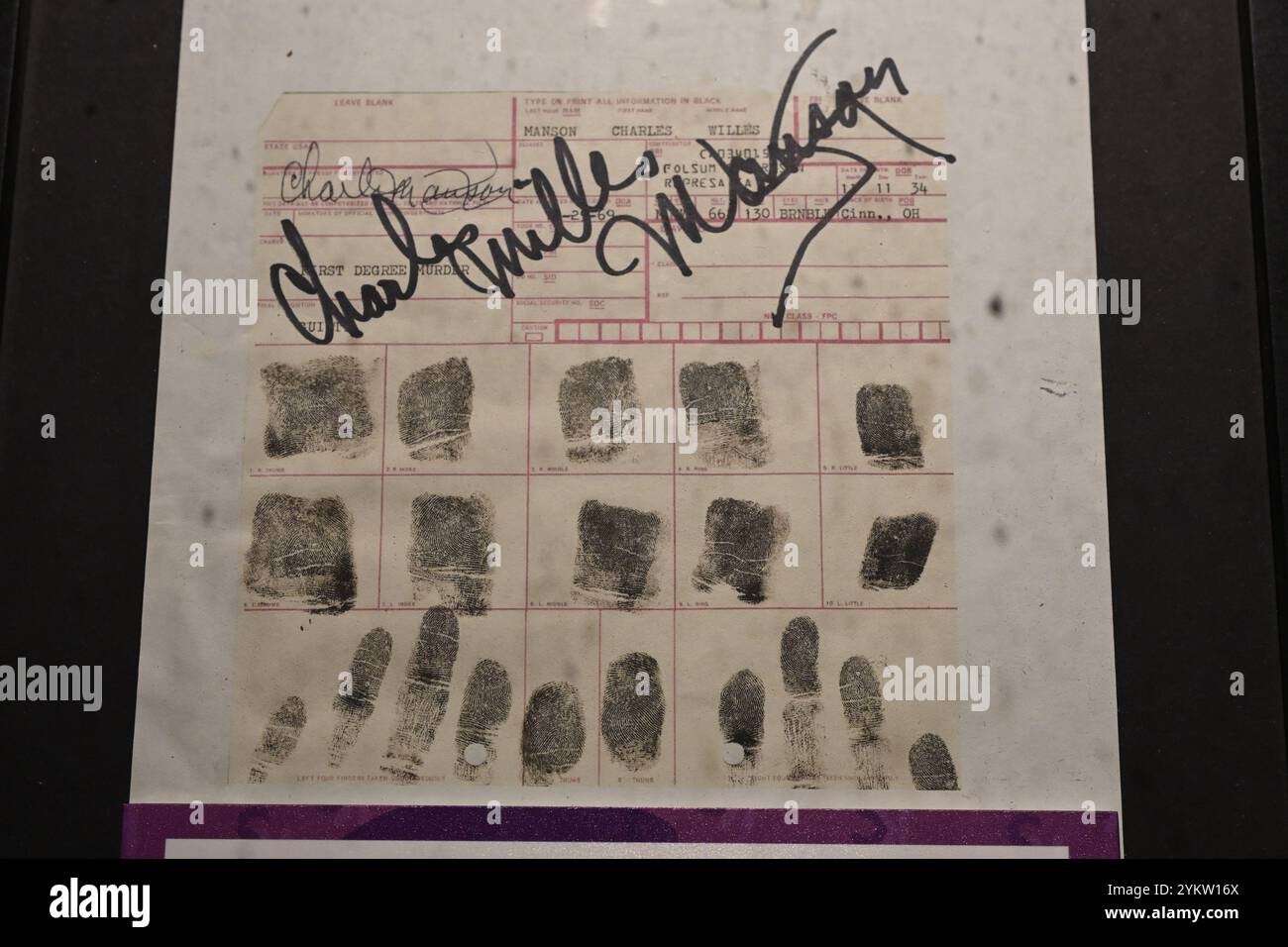 Charles manson hi-res stock photography and images - Alamy