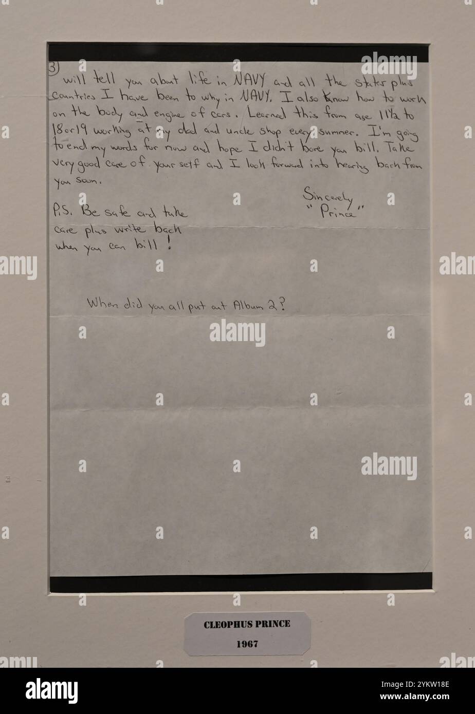 Cleophus prince jr hi-res stock photography and images - Alamy