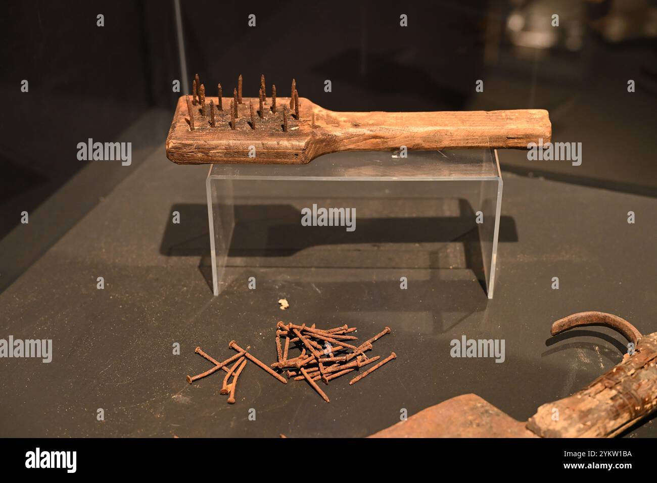 DIY torture tools by Albert Fish Stock Photo - Alamy