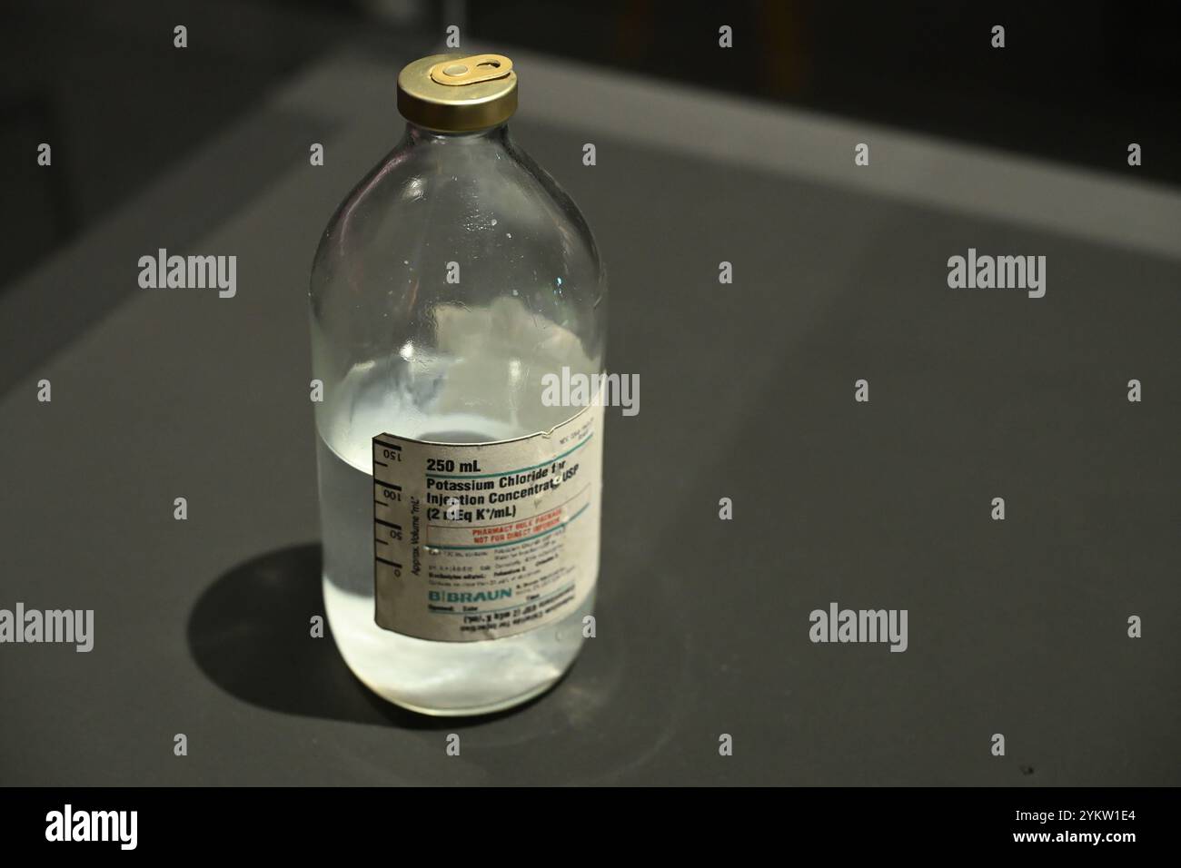 A Potassium Chloride solution used for lethal injection Stock Photo - Alamy