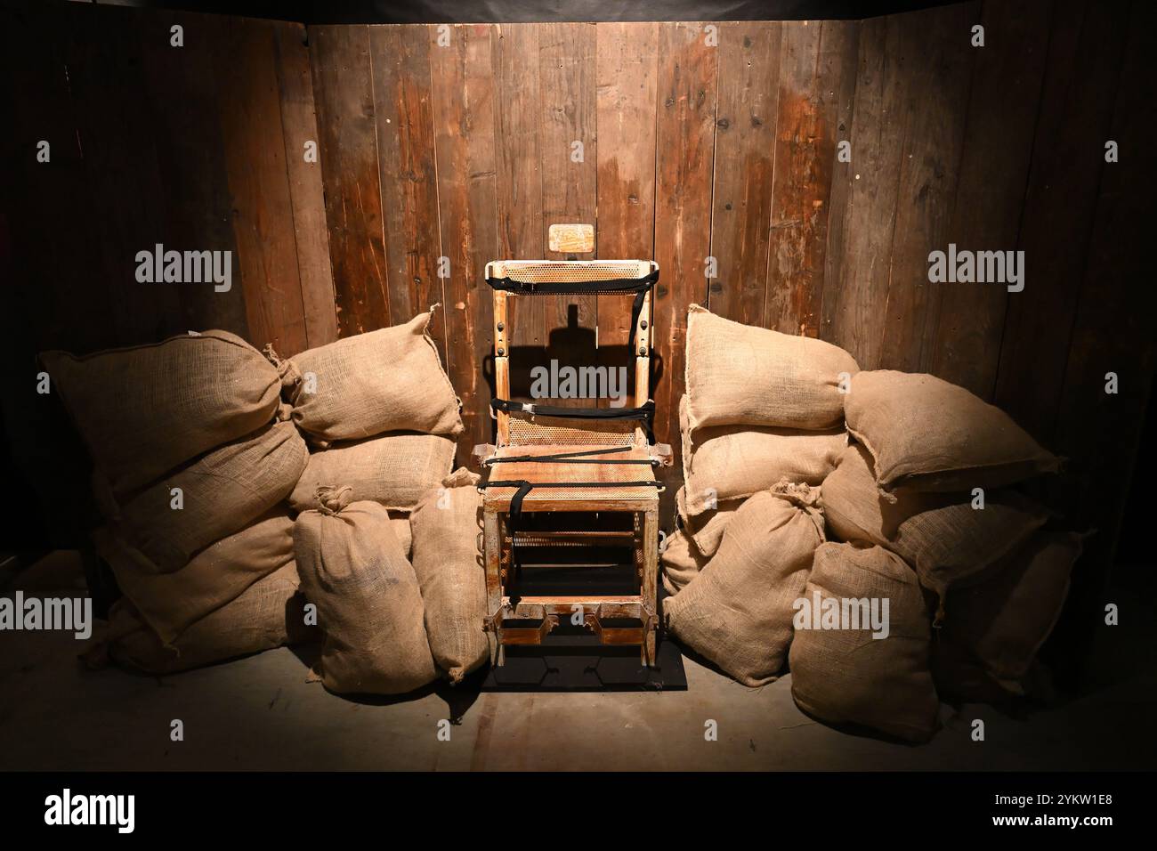 Firing squad chair hi-res stock photography and images - Alamy