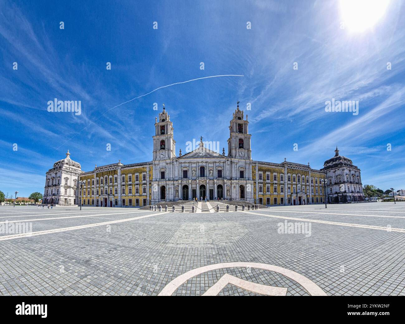 The Mafra National Palace is a monumental baroque and italianized ...