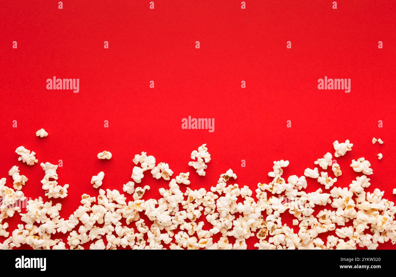 Top view sweet popcorn hi-res stock photography and images - Alamy