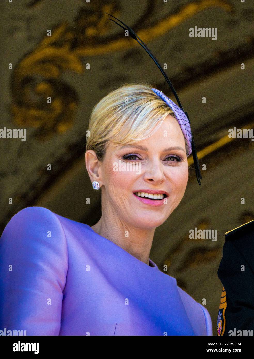 Monte Carlo, Monaco. 19th Nov, 2024. Princess Charlene during the Army ...