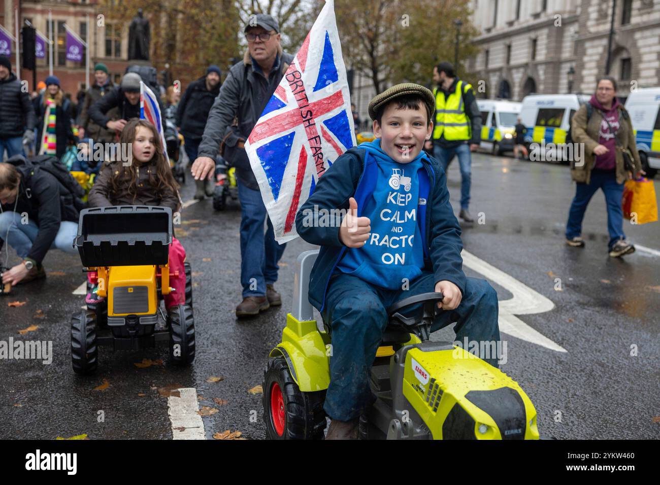 Farmers Protest held in London 19th Novemmber 2024 Stock Photo - Alamy