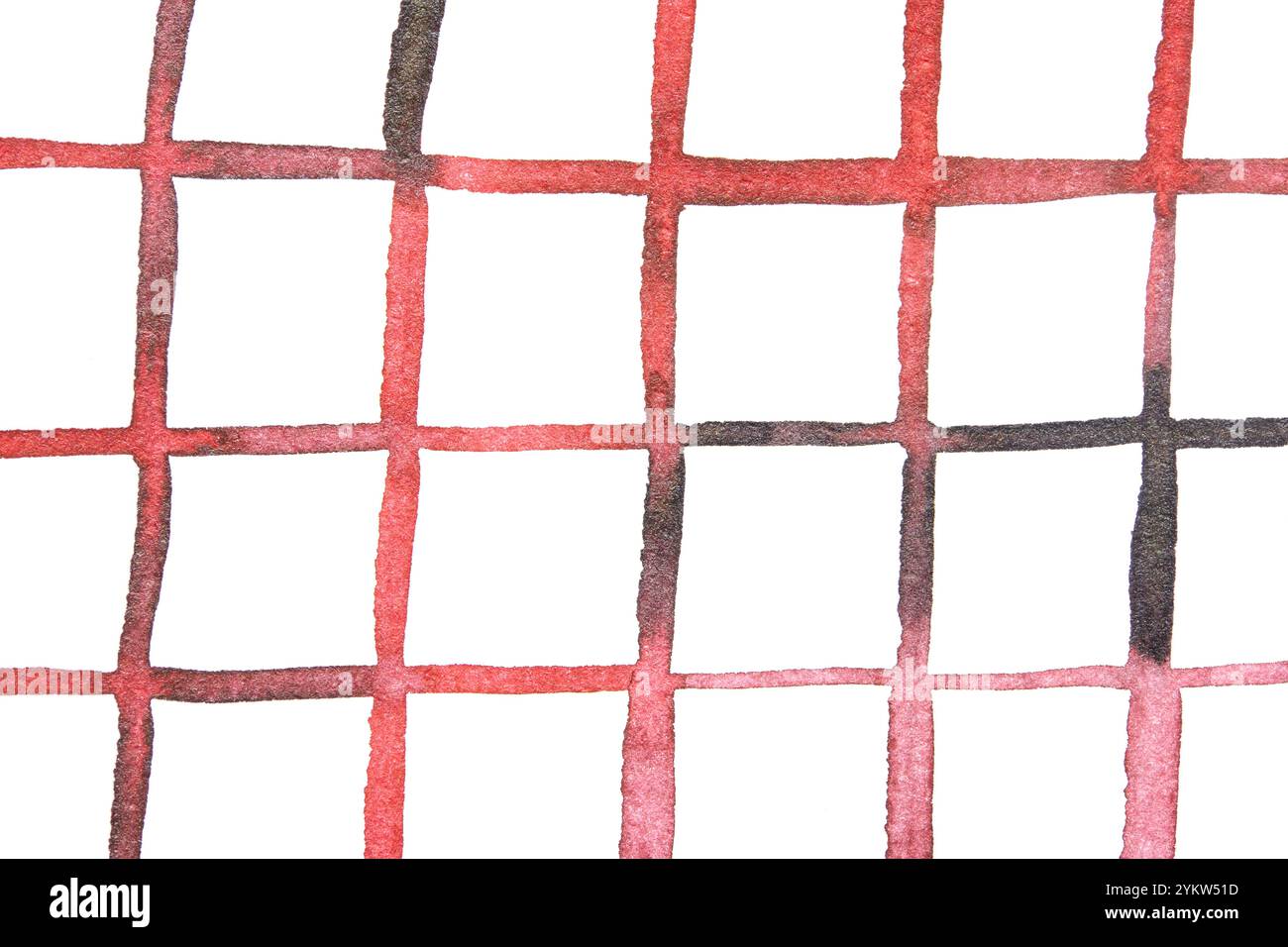 Abstract geometric red grid pattern on white background design Stock ...