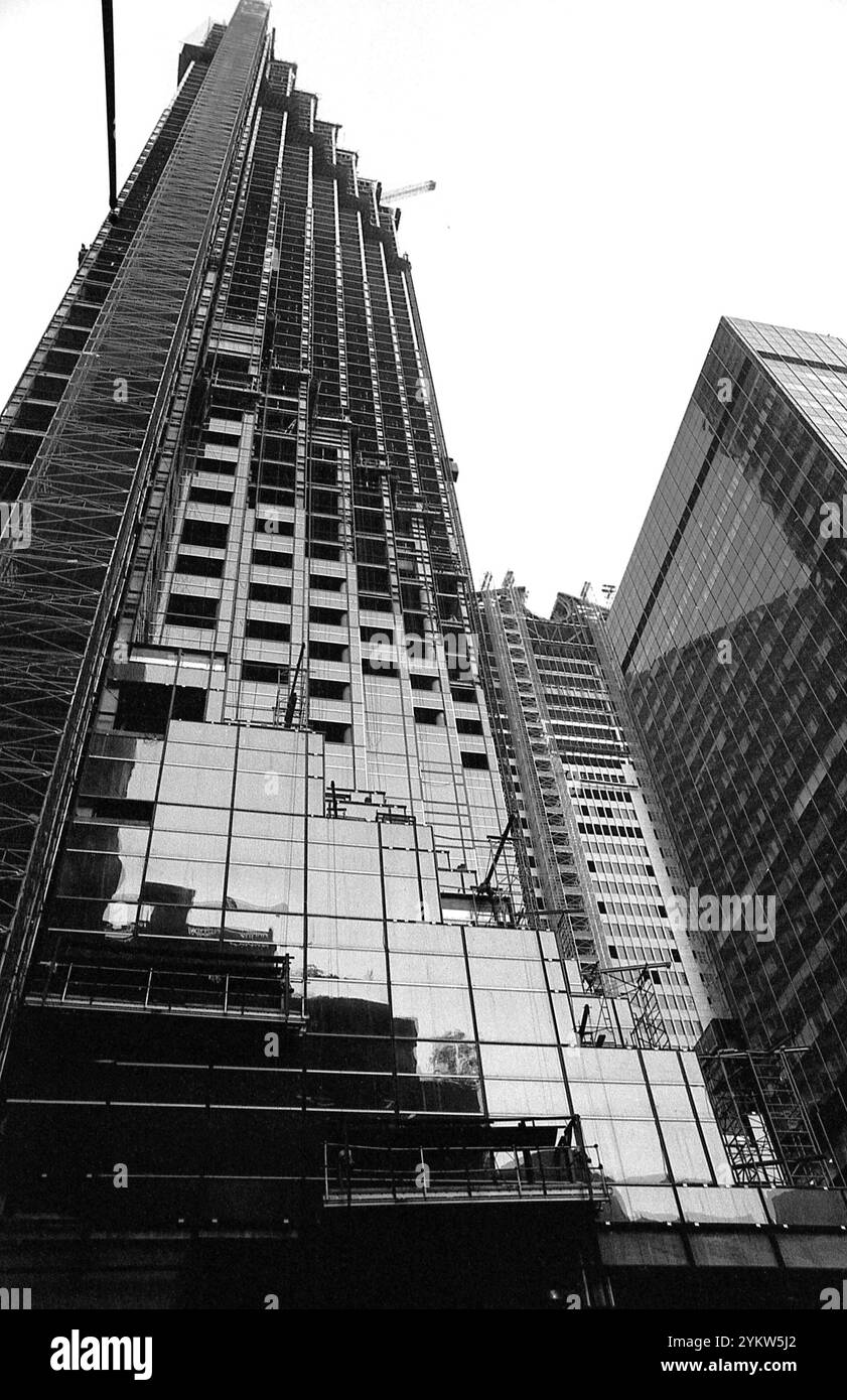 New York City, NY, USA, 1982. The Trump Tower on 5th Ave during its ...