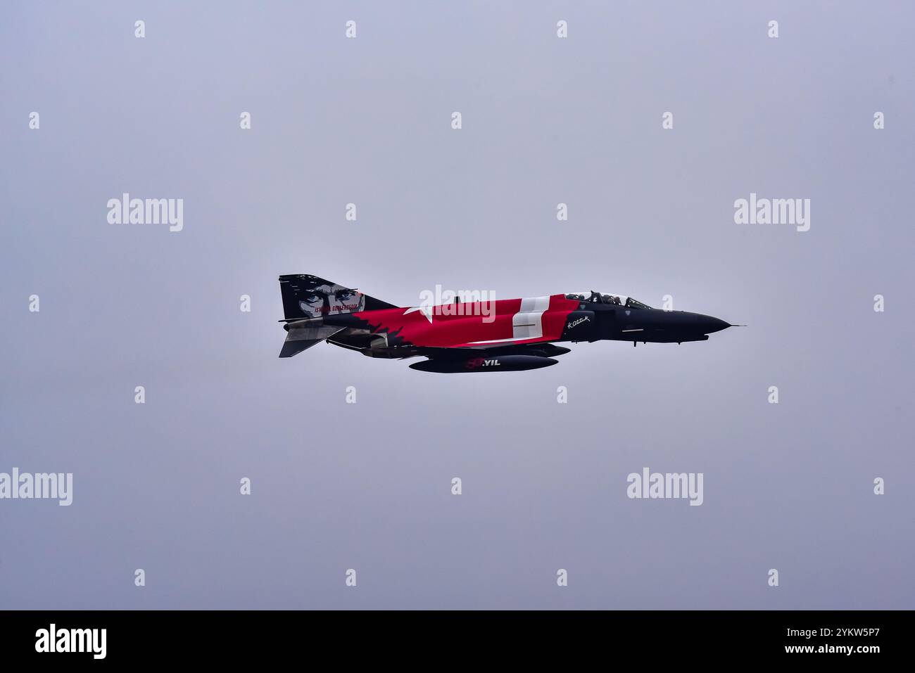 Turkish F4E Phantom 50th year in the Turkish Air Force inventory, F-4E ...