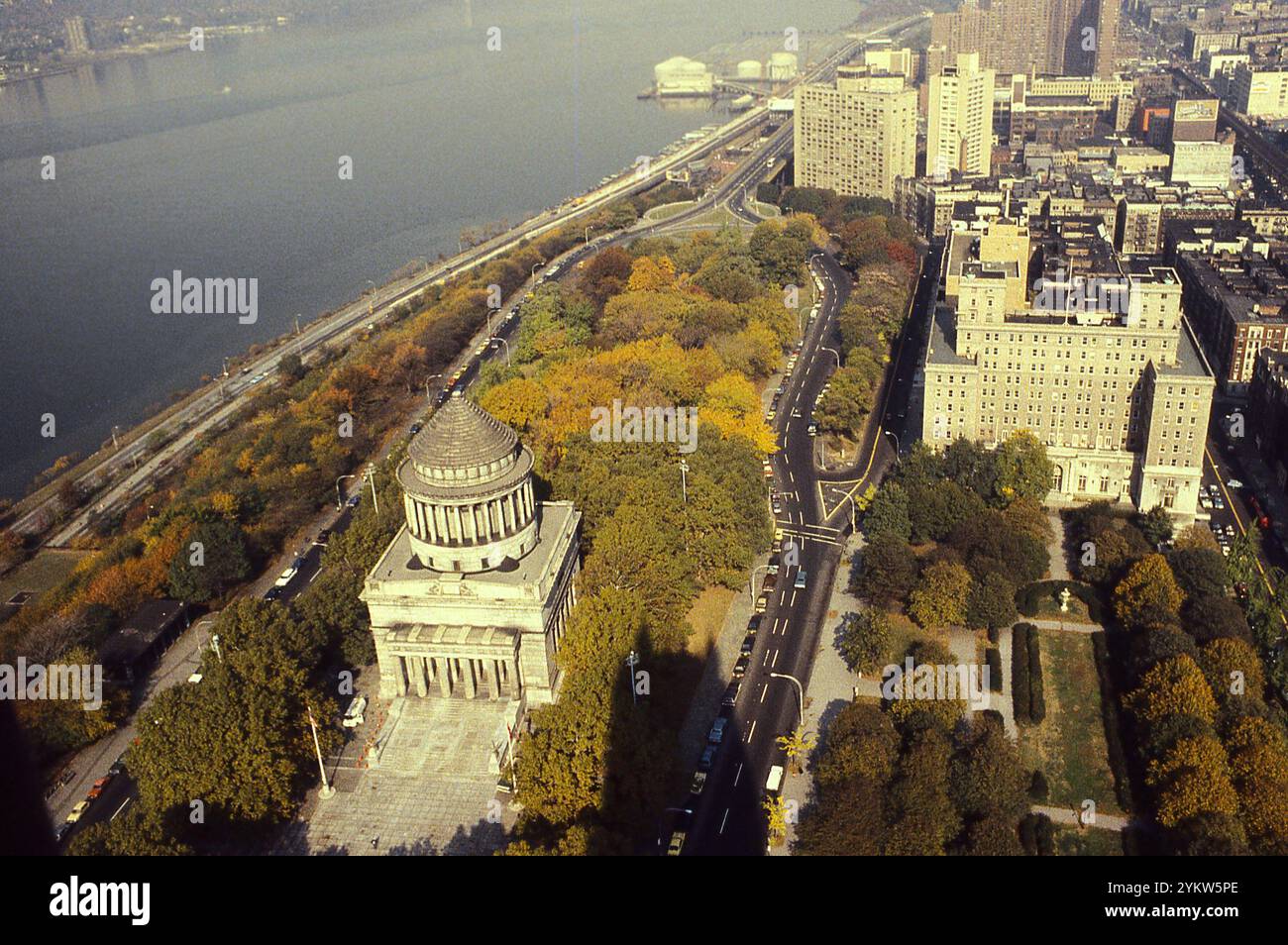 New York City, NY, USA, 1982. View of the Morningside Heights ...