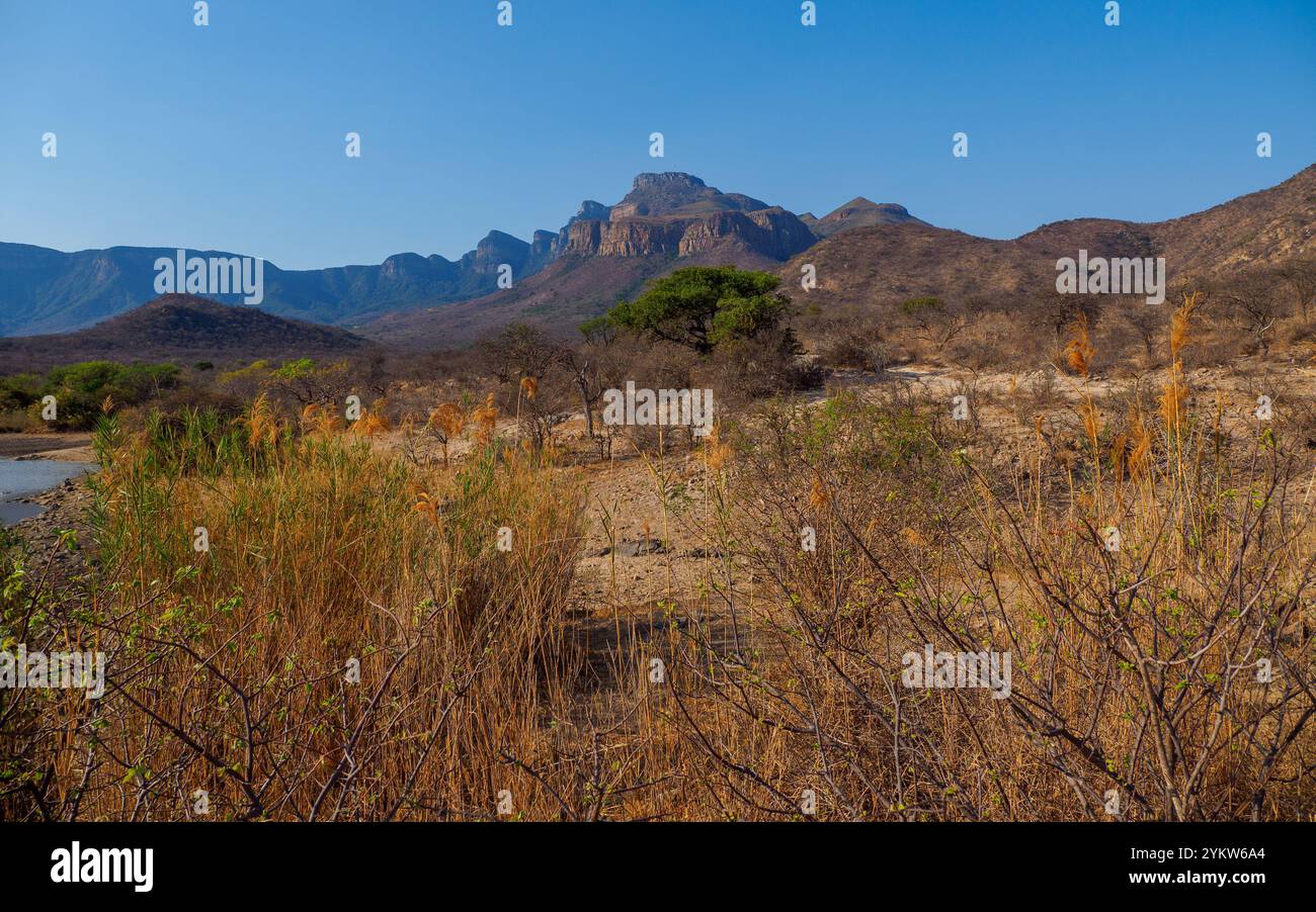 Landscape with mountain, Limpopo Province, South Africa Stock Photo - Alamy