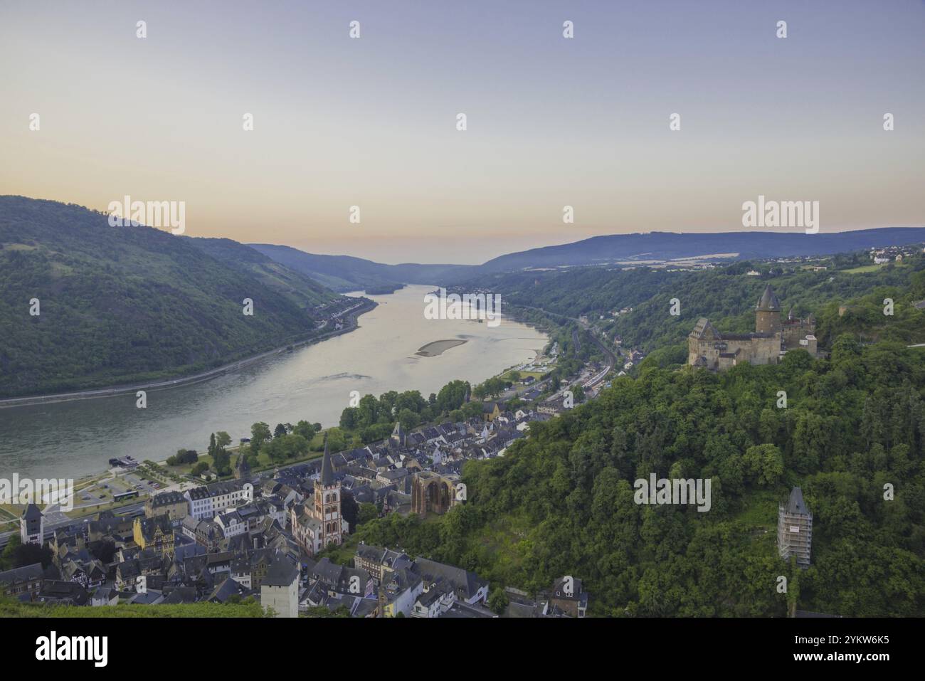 Stahleck Castle Youth Hostel, Stahleck Youth Castle, Bacharach am Rhein ...