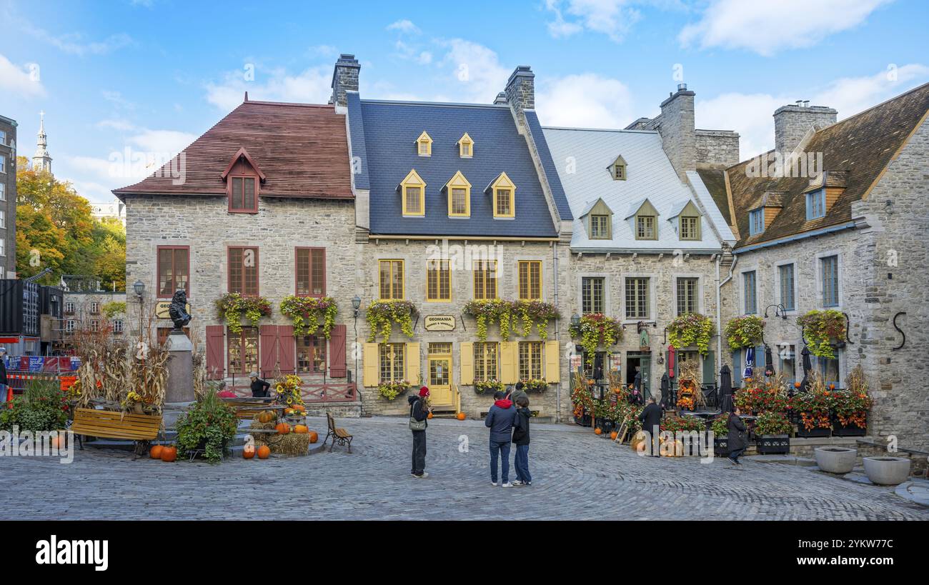 Quebec old town canada hi-res stock photography and images - Alamy
