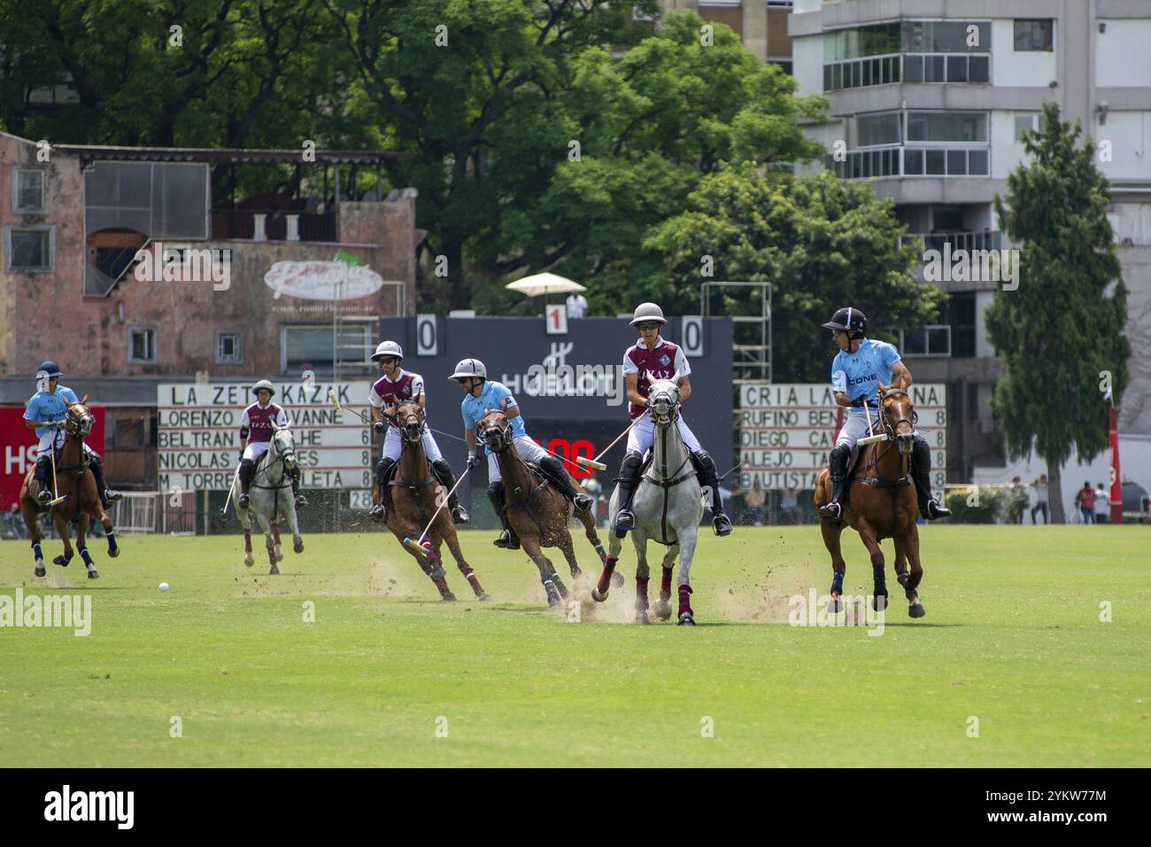 Scene from the 131st Argentine Open Polo Championship (Spanish ...