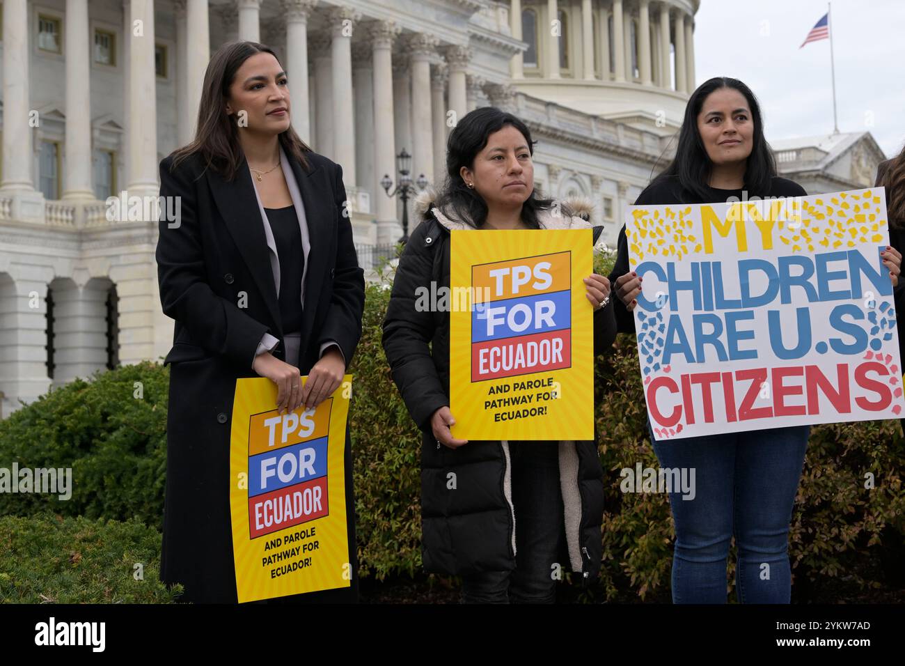 Washington, USA. 19th Nov, 2024. US Congresswoman Alexandria Ocasio ...