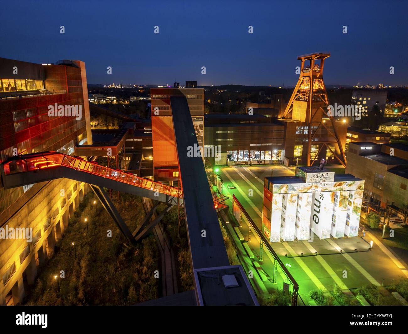 Temporary art installation Global Gate at the UNESCO World Heritage ...