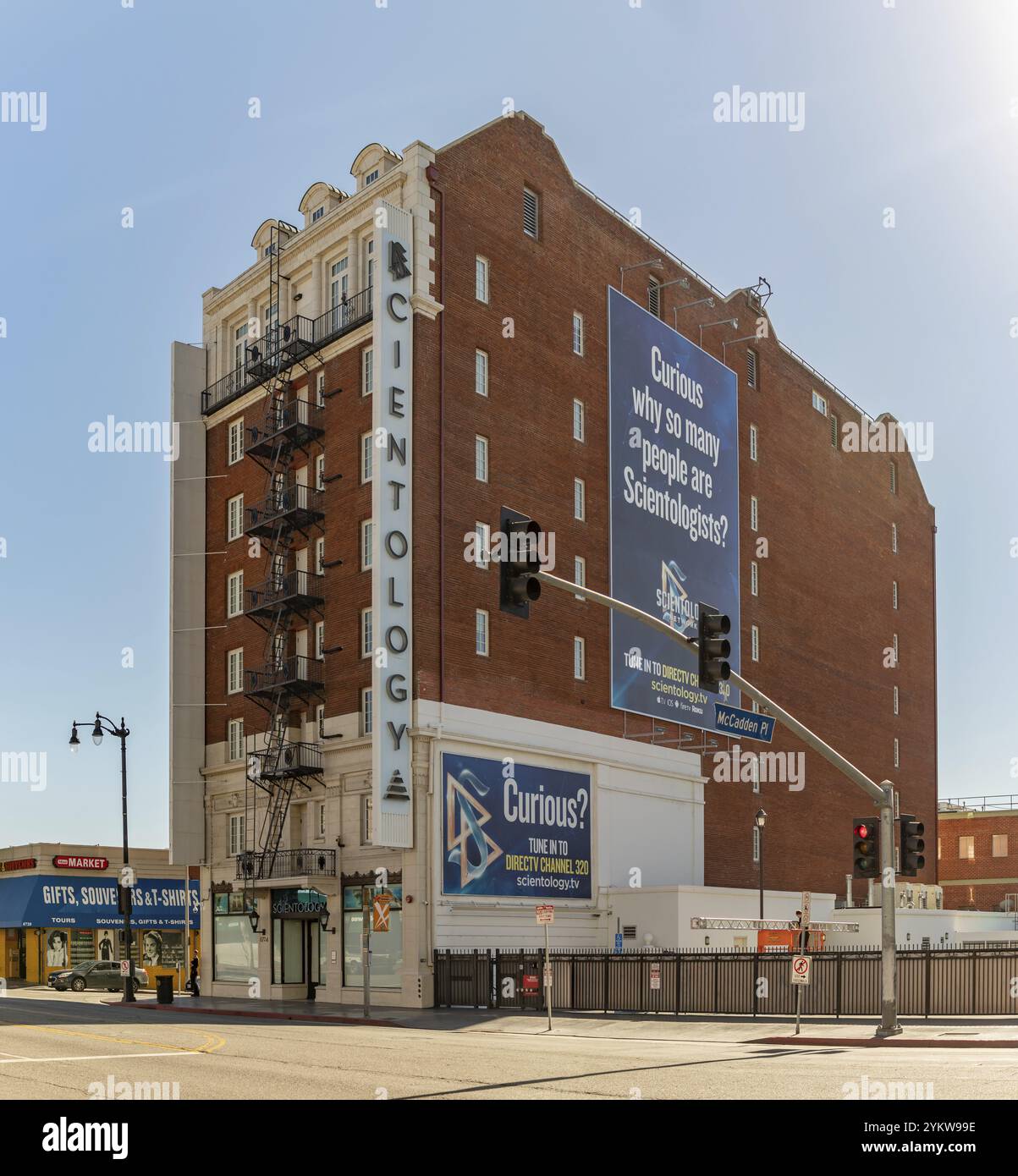 Church scientology los angeles building hi-res stock photography and ...