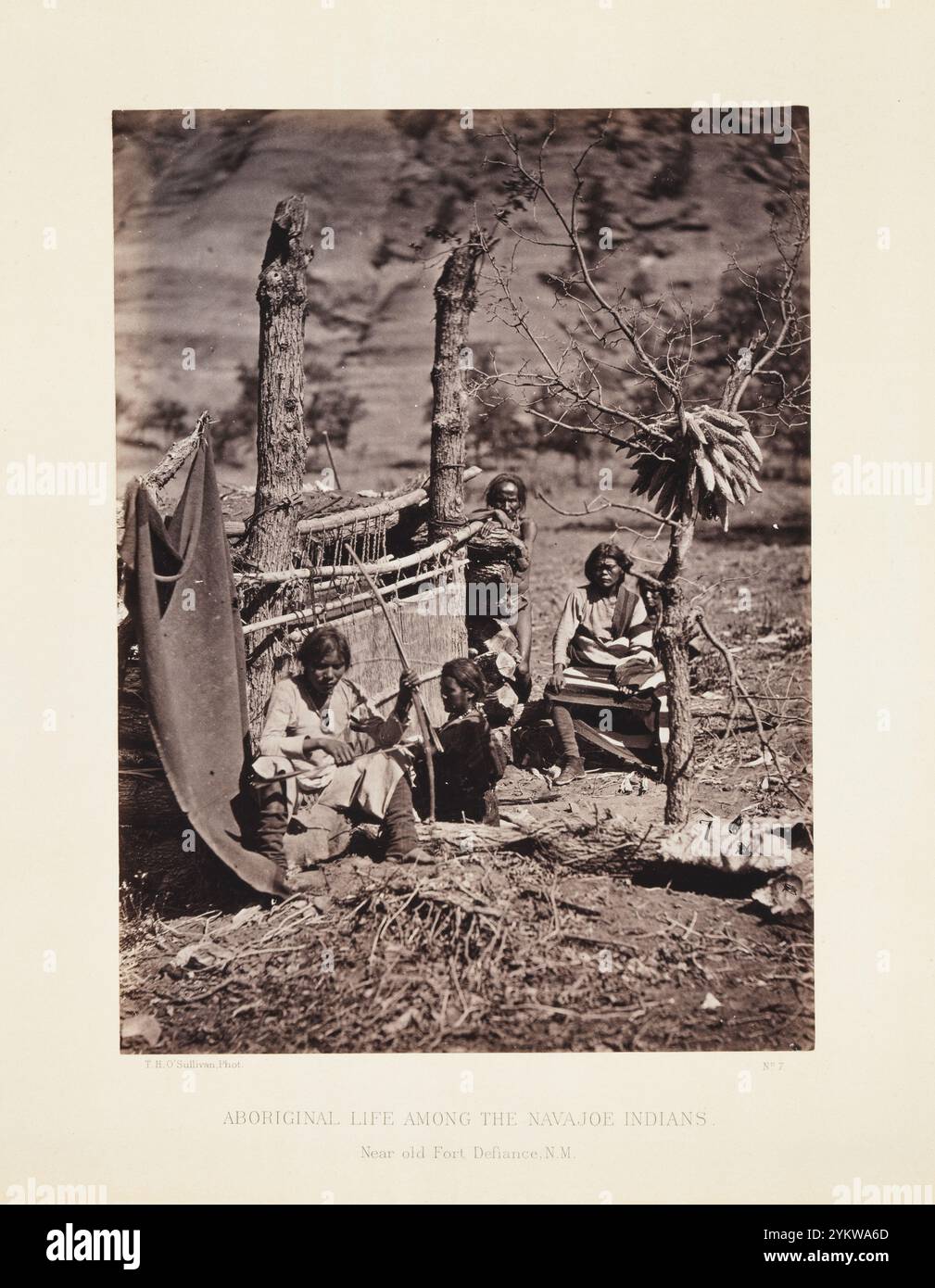 Aboriginal Life Among the Navajo Indians, from Wheeler Survey ...