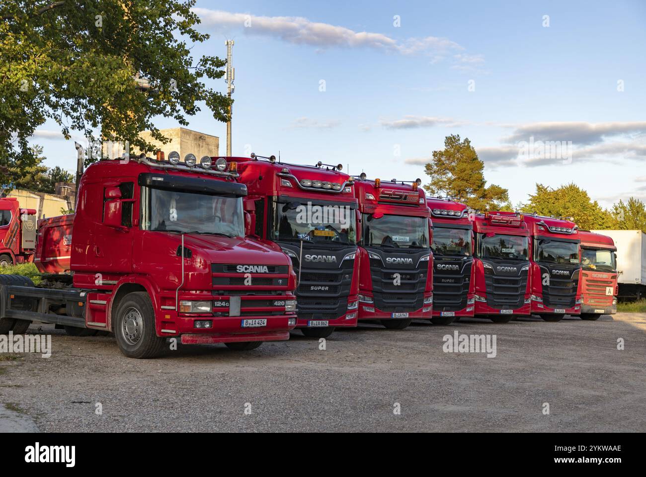 Scania trucks hi-res stock photography and images - Alamy