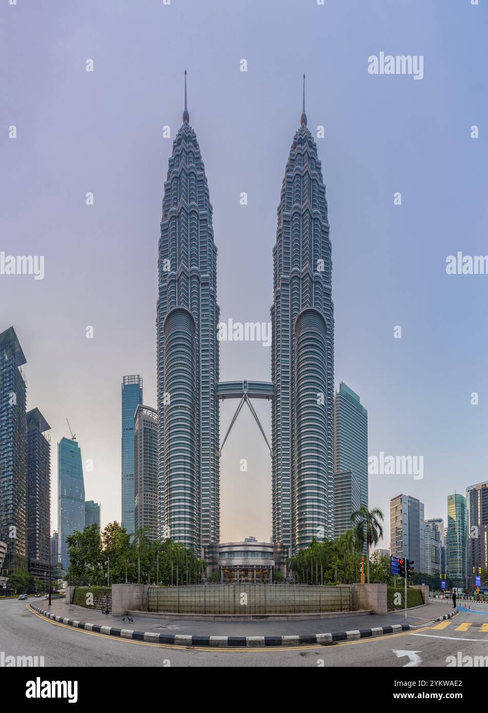 Petronas towers at daybreak hi-res stock photography and images - Alamy
