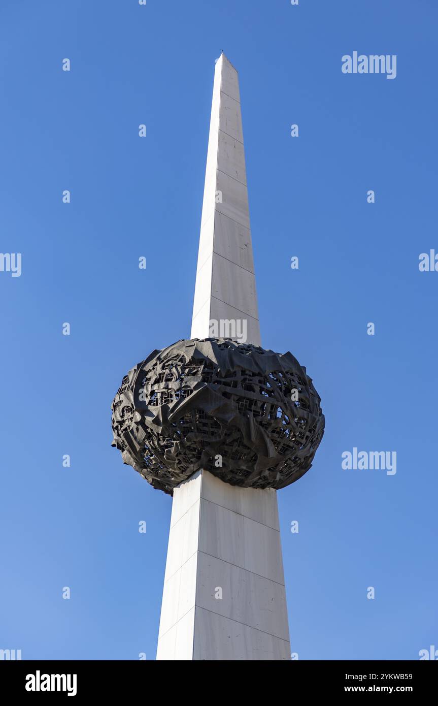 Memorial rebirth monument bucharest romania hi-res stock photography ...