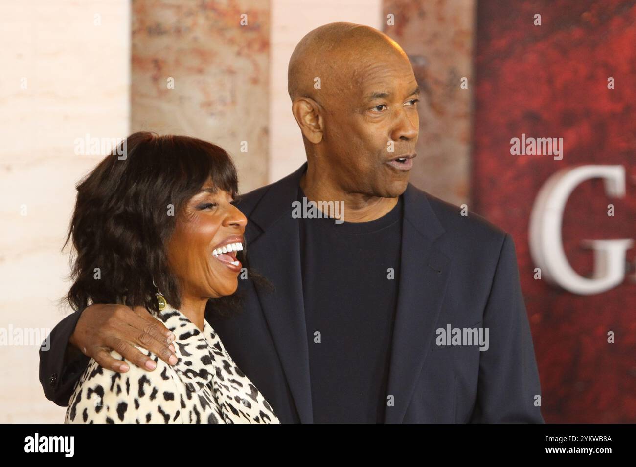 Los Angeles, USA. 18th Nov, 2024. Pauletta Washington, Denzel ...