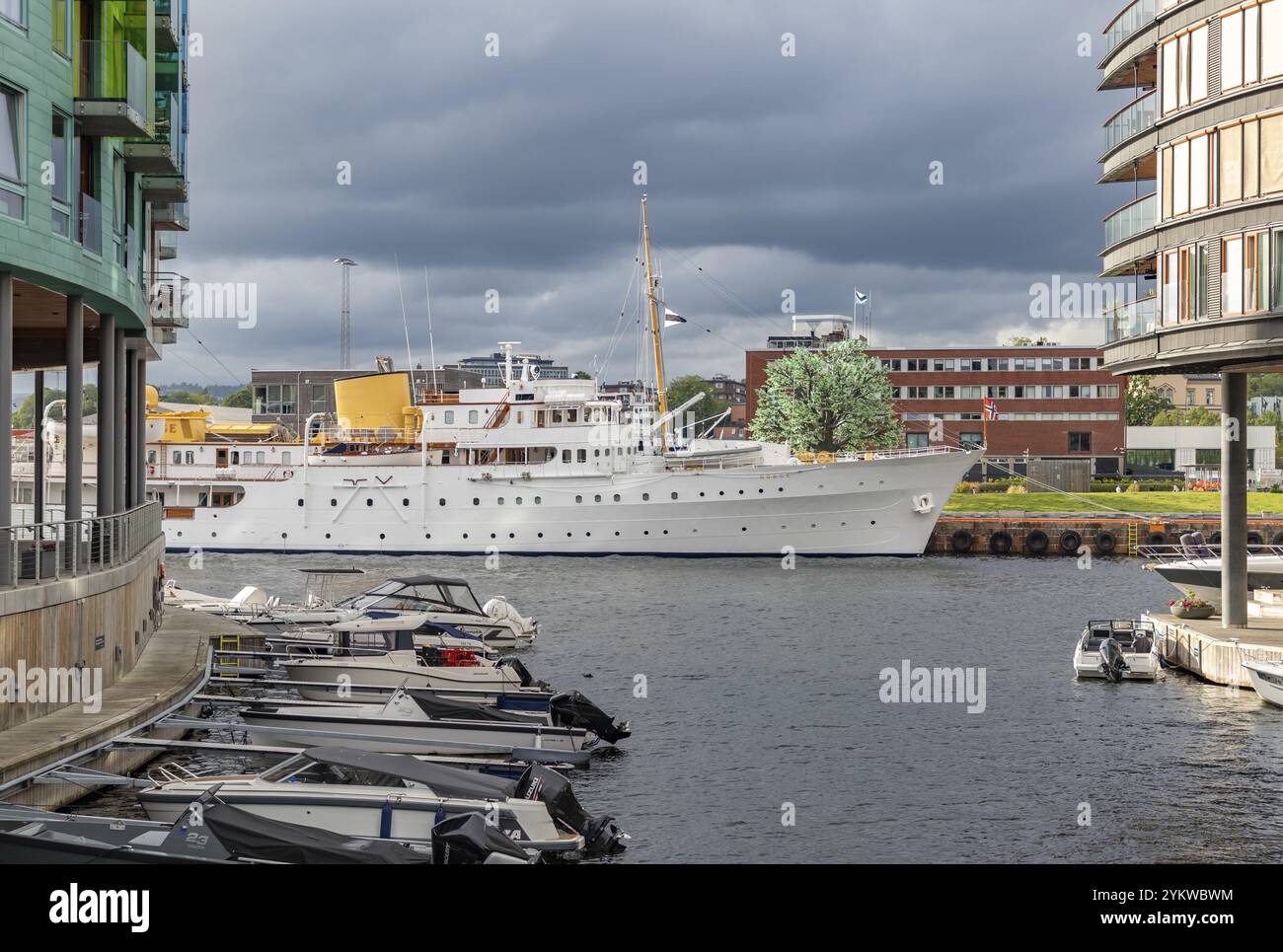Royal norwegian yacht norge hi-res stock photography and images - Alamy