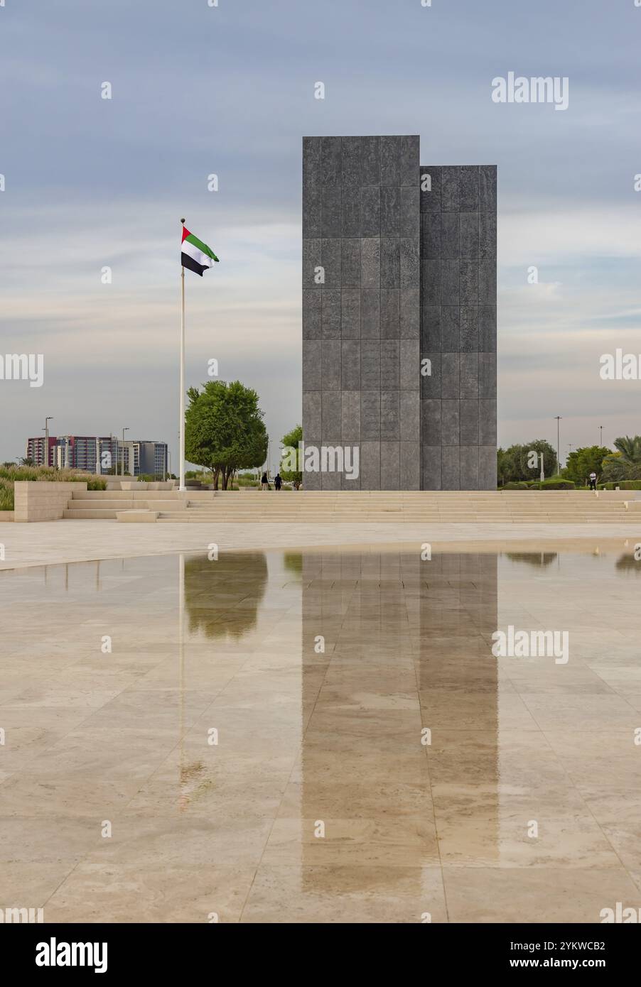A picture of the Wahat Al Karama Stock Photo - Alamy