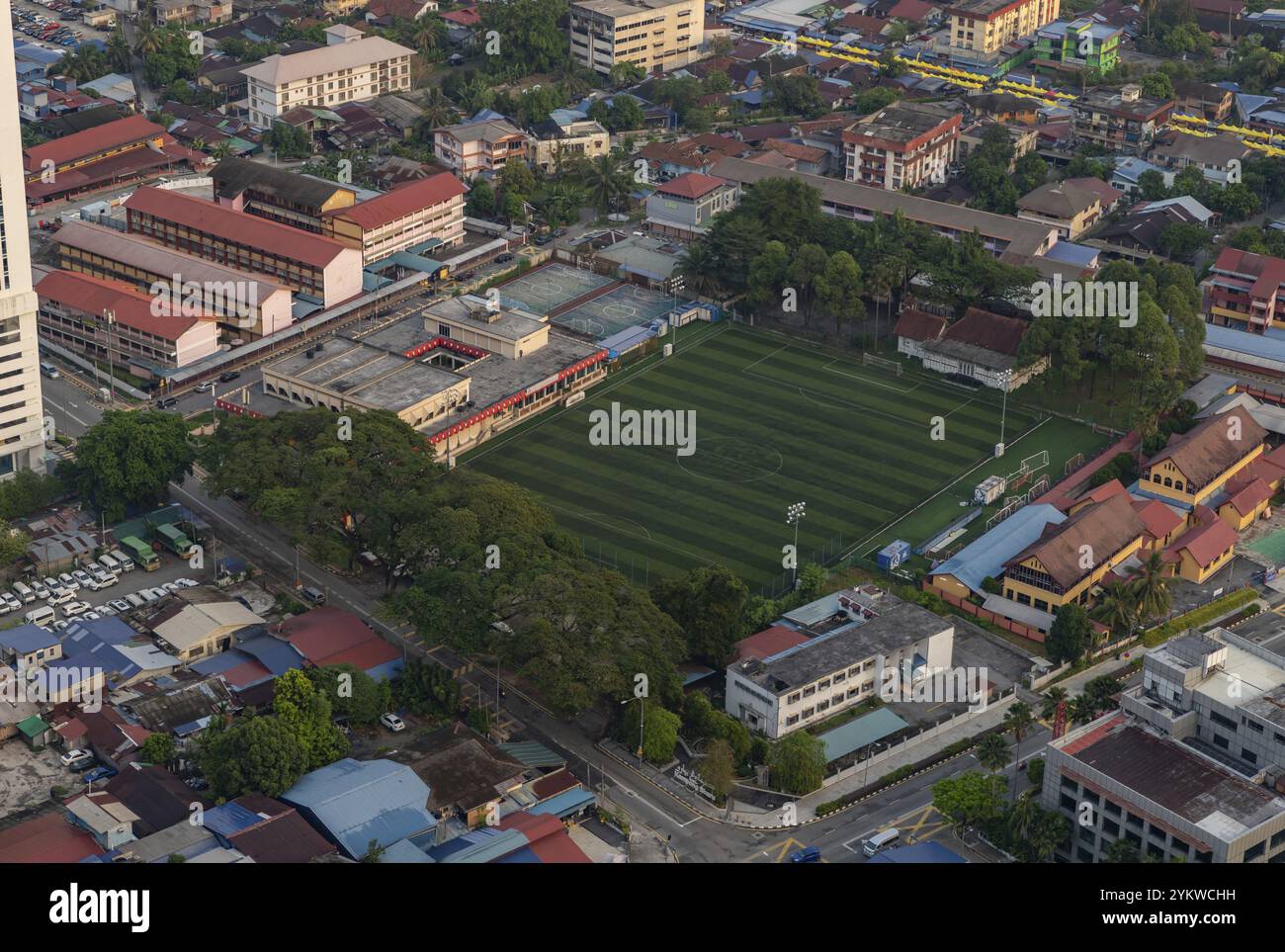 A picture of the EV Arena Kelab Sultan Sulaiman football field Stock Photo - Alamy