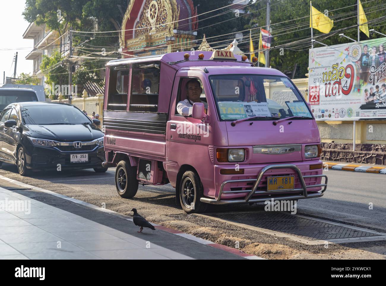 Pink tuk tuk hi-res stock photography and images - Alamy