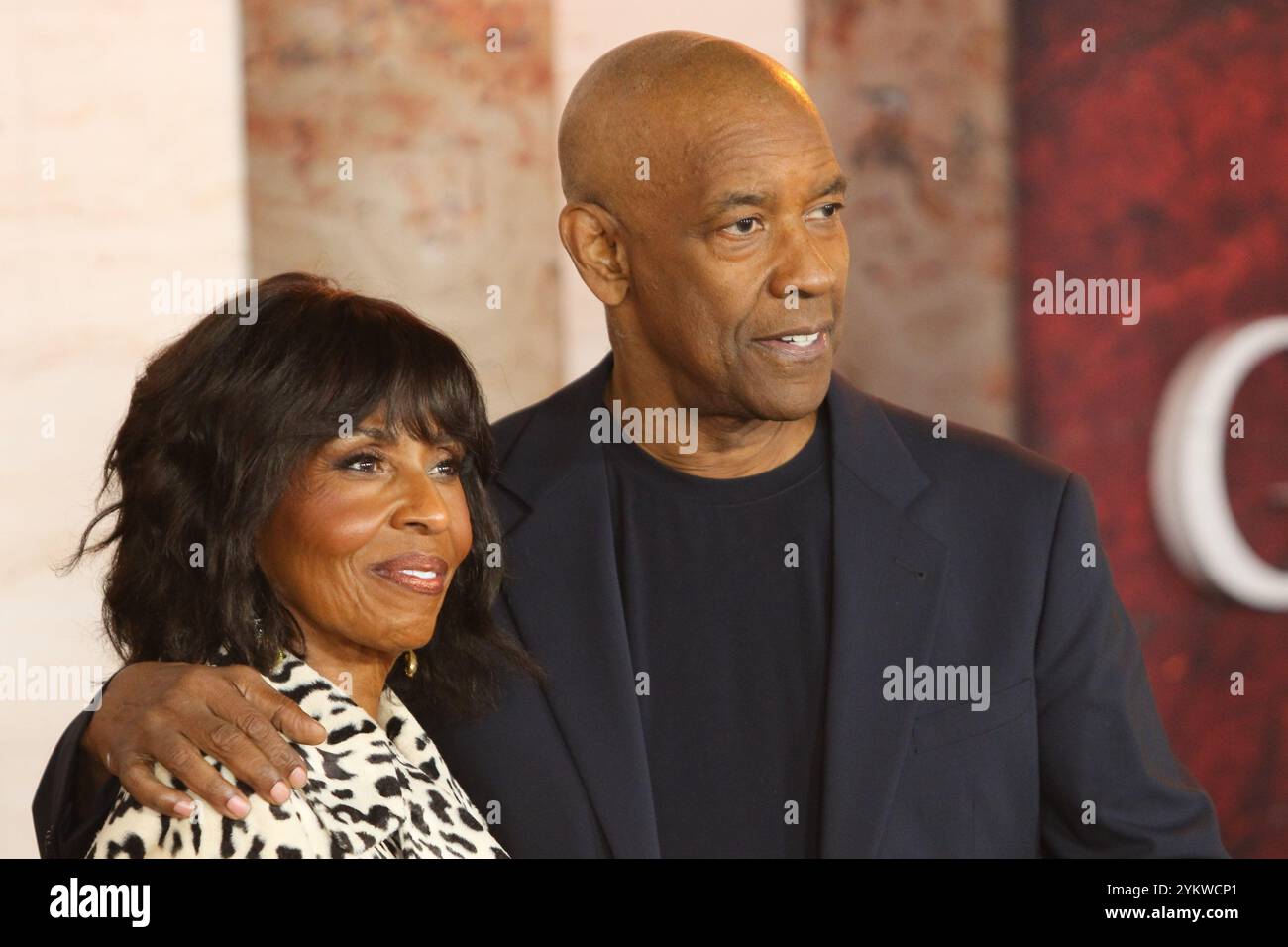 Los Angeles, USA. 18th Nov, 2024. Pauletta Washington, Denzel ...