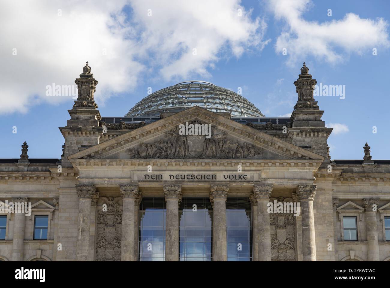 A picture of the Reichstag Building Stock Photo - Alamy