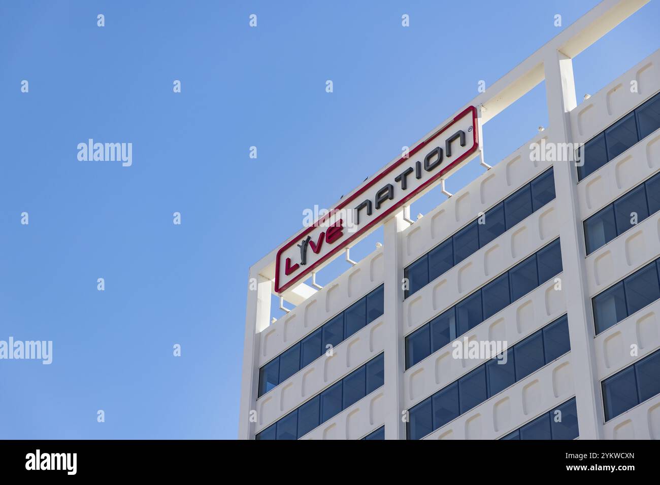 A picture of the Live Nation building Stock Photo - Alamy