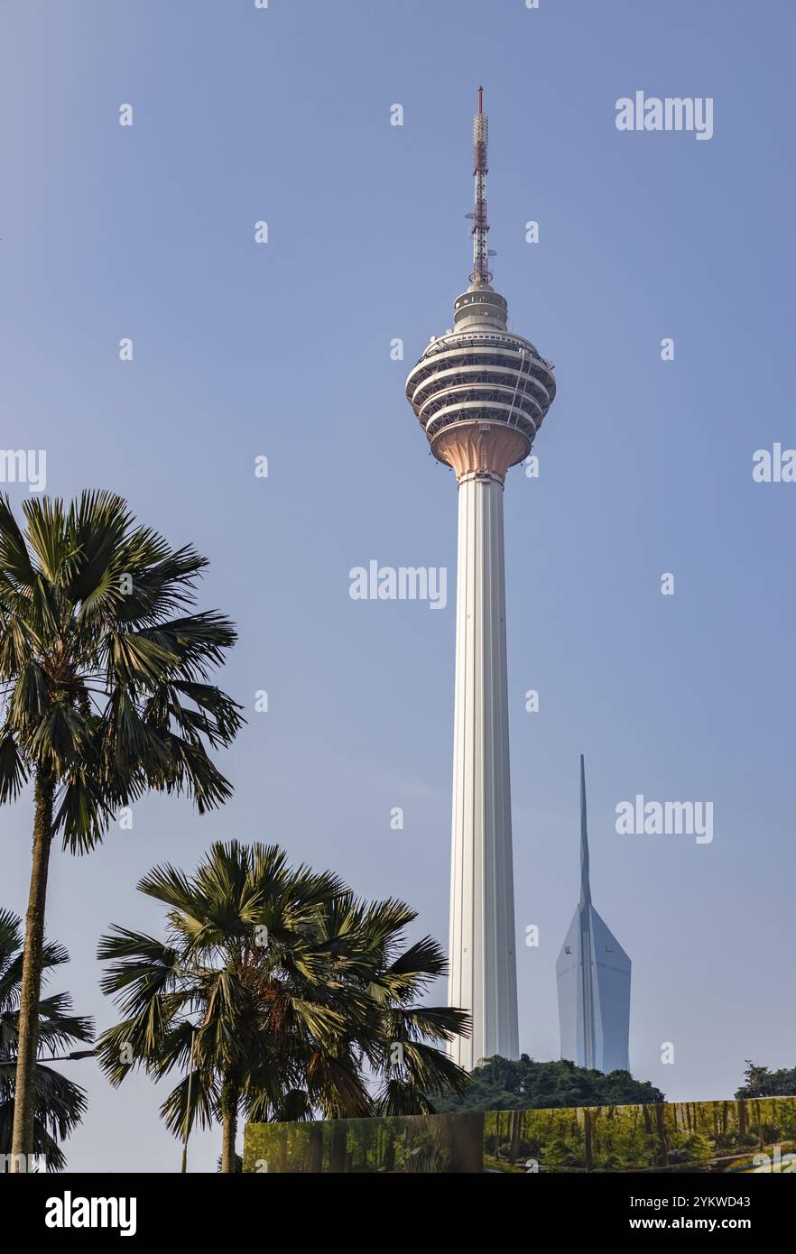 A picture of the Menara Kuala Lumpur Tower Stock Photo - Alamy