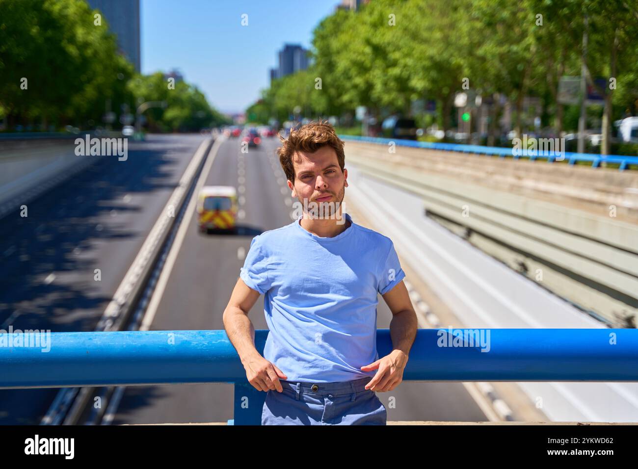 Indian young handsome man stands hi-res stock photography and images ...