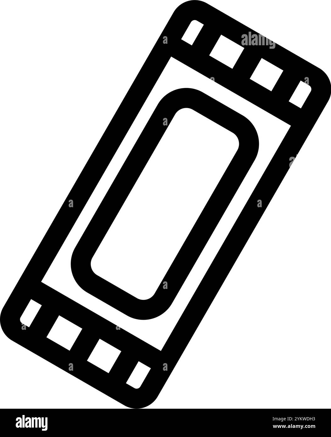 Candy bar icon symbol - fast food chocolate or sugar Candy bar Stock ...