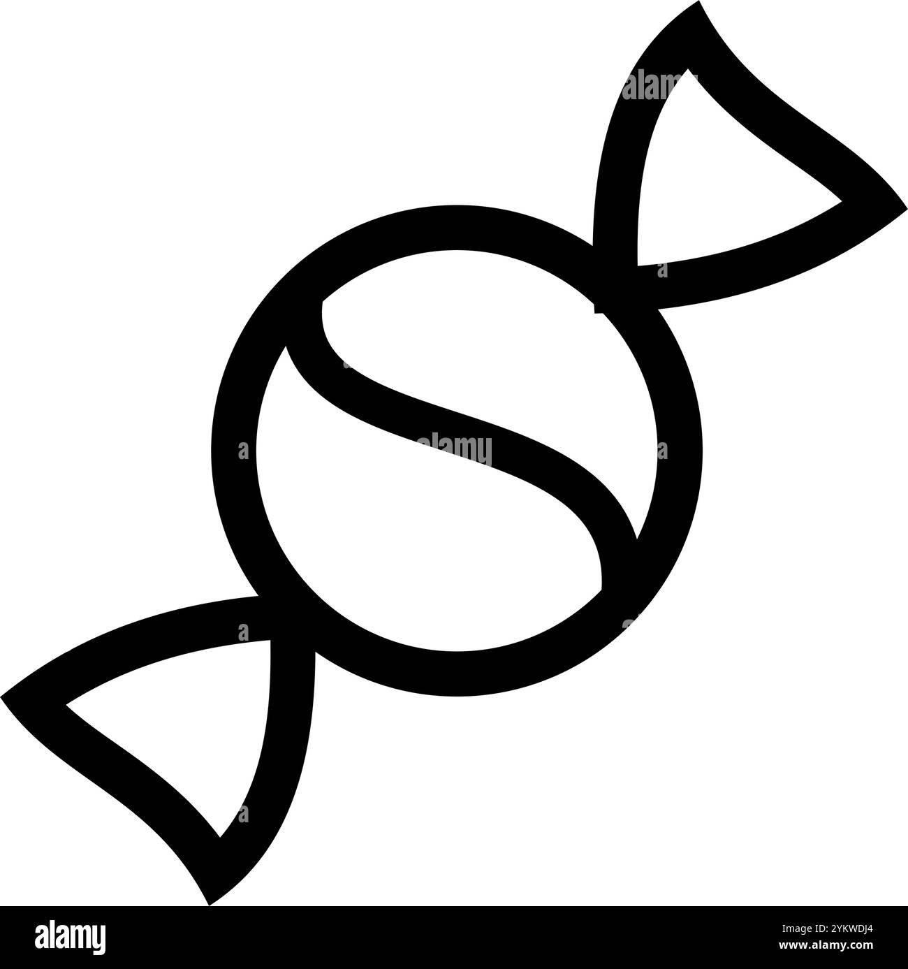 Sweet chewy dessert chocolate Stock Vector Images - Alamy