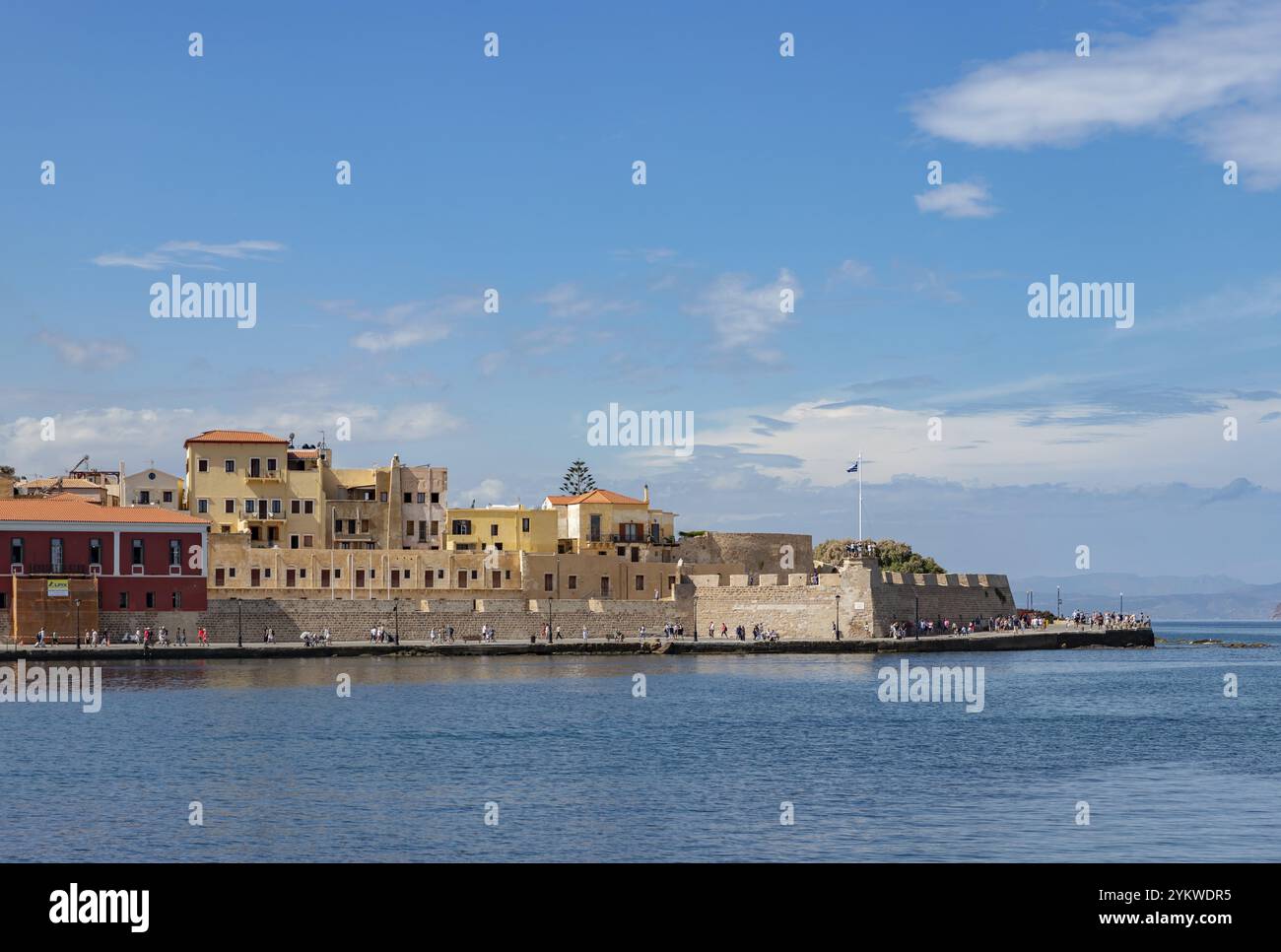 A picture of the Firka Venetian Fortress, which houses the Maritime ...