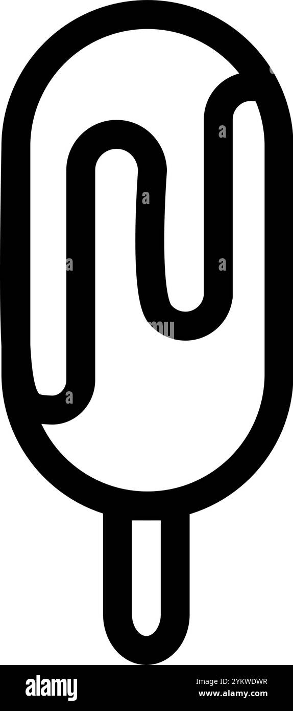 Ice cream store line Stock Vector Images - Alamy