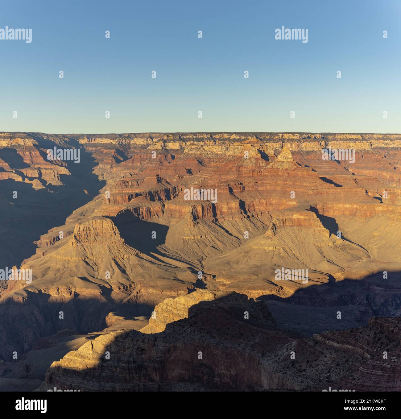 A picture of the landscape of the Grand Canyon National Park as seen ...