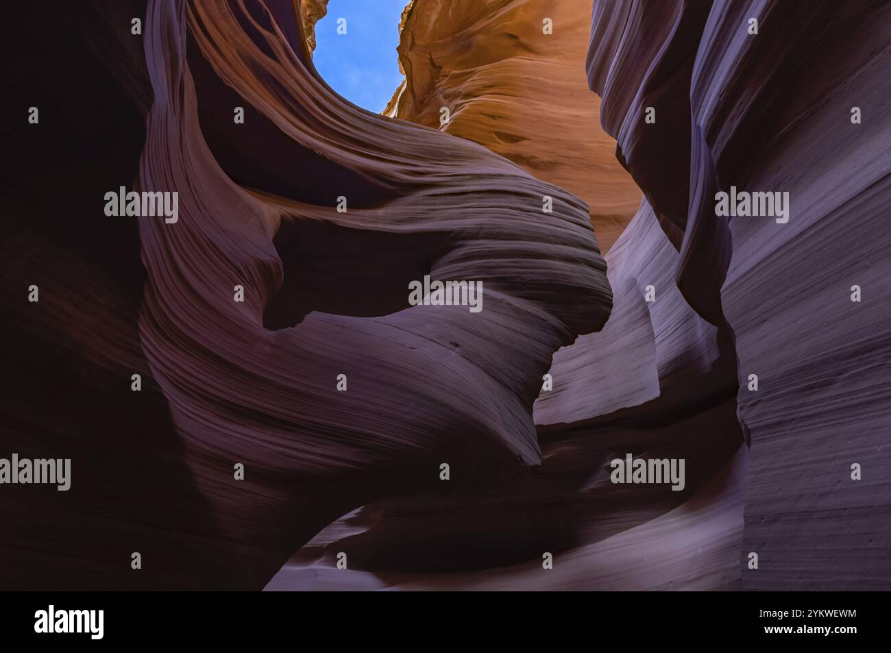 A picture of The Woman in the Wind rock formation of the Lower Antelope ...