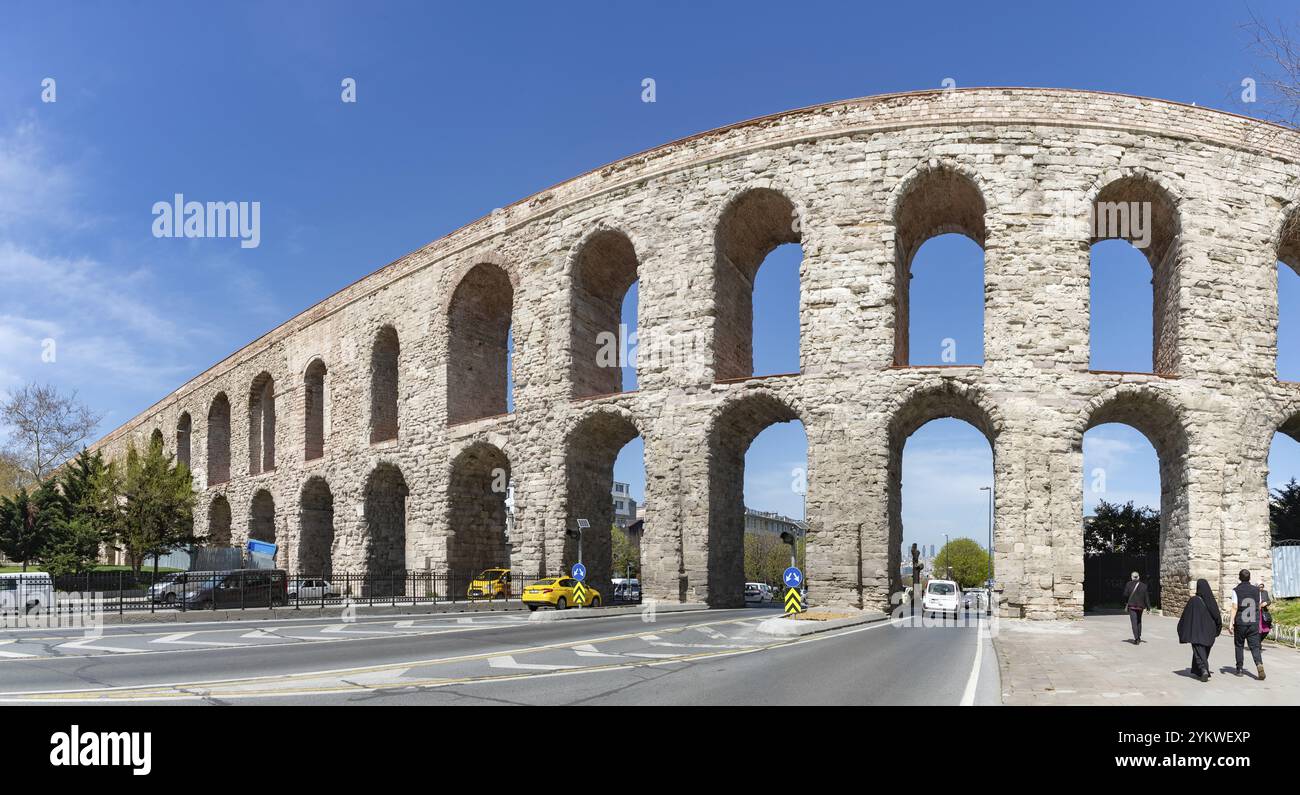A picture of the Aqueduct of Valens Stock Photo - Alamy