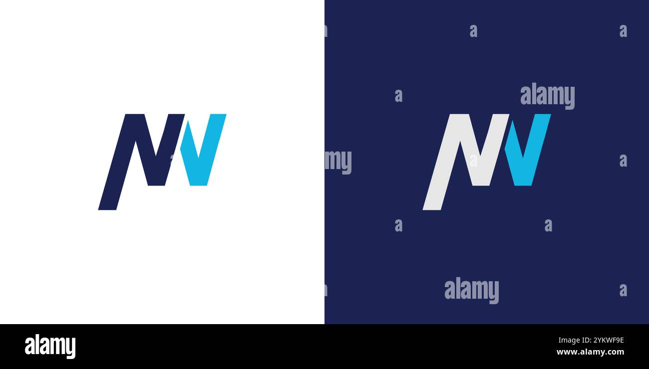 Modern and unique MW logo design Stock Vector Image & Art - Alamy